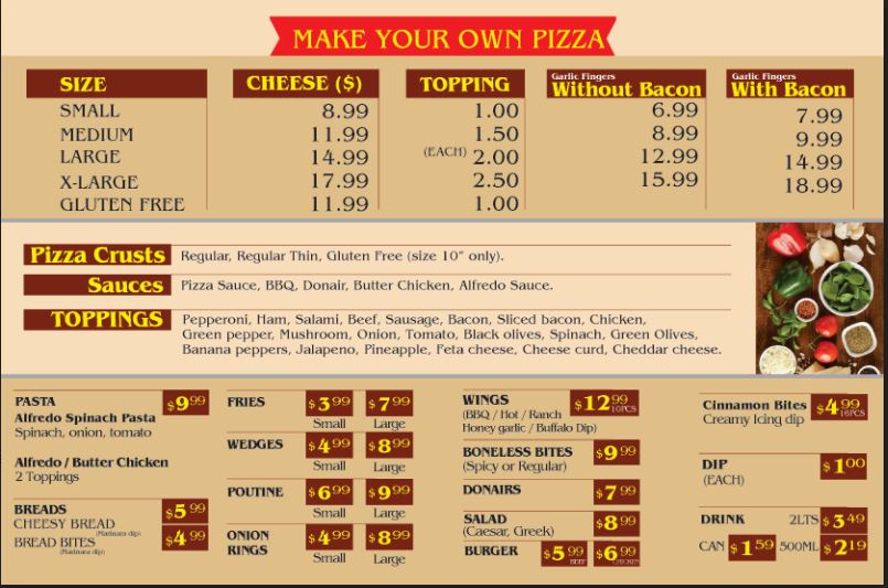 Contact Us – pizza house